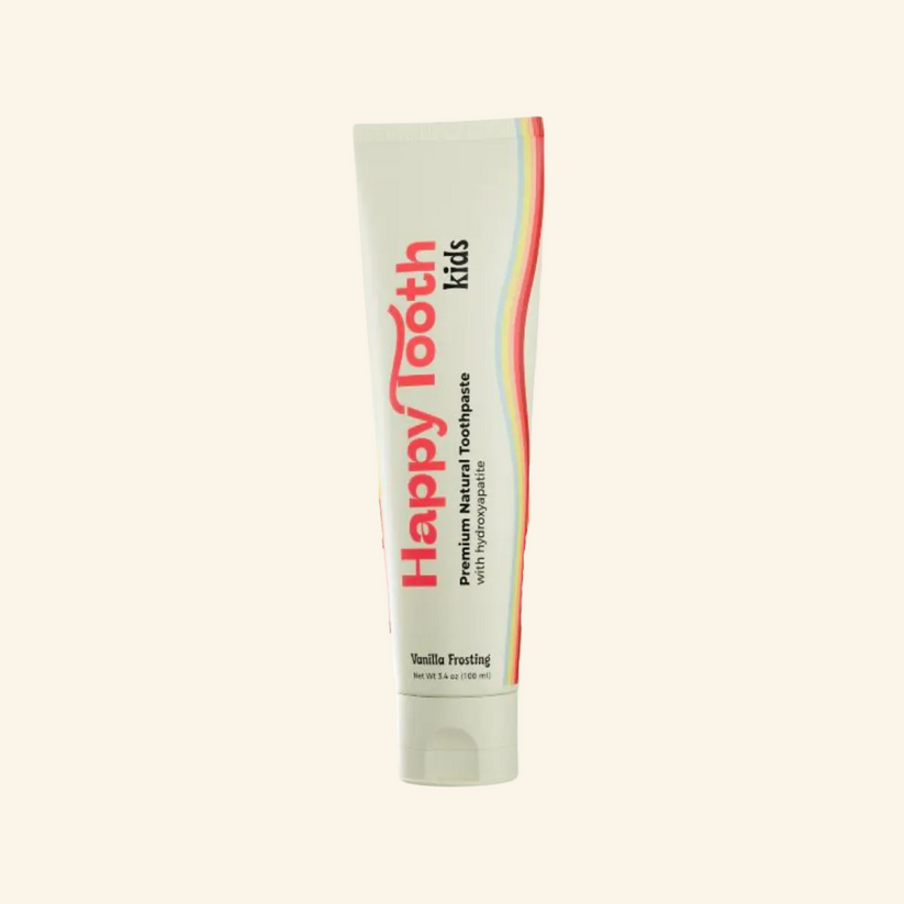Happy Tooth | Vanilla Frosting Kid's Toothpaste – urban farm collection